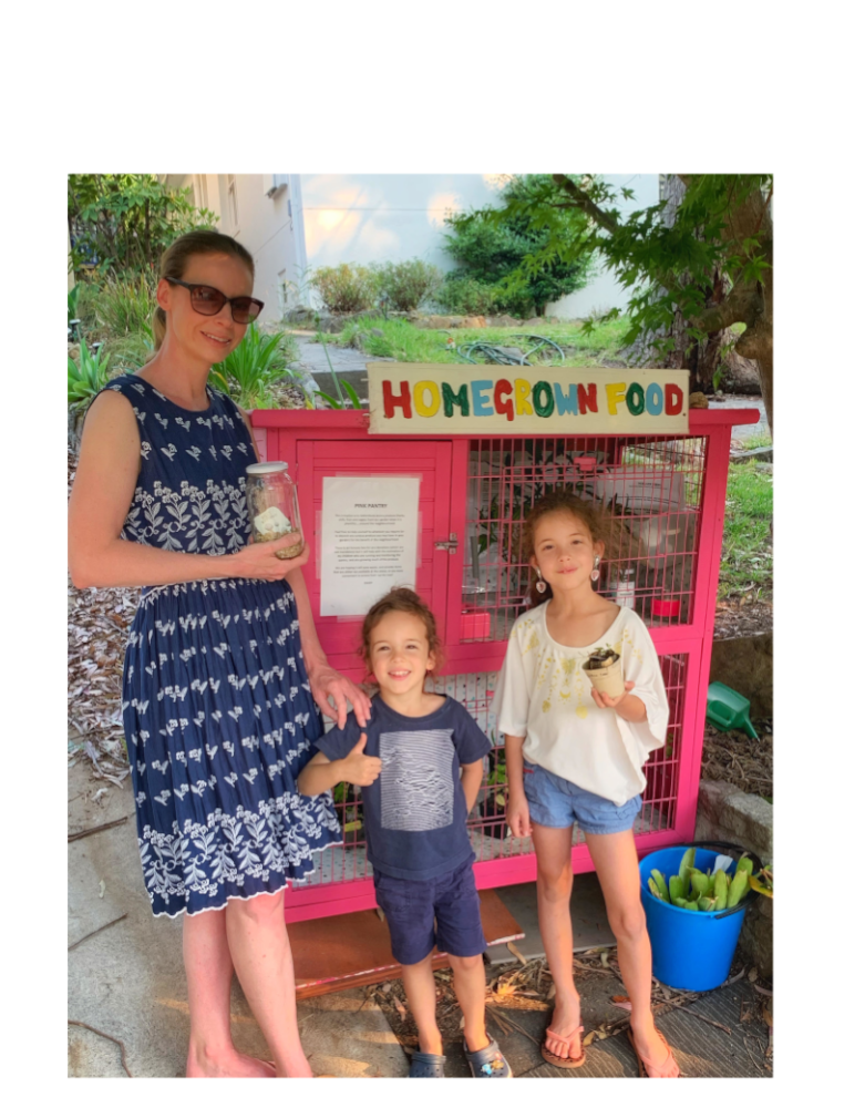 The Pink Pantry: West Pymble's Free Fresh Produce Sharing Box with a ...