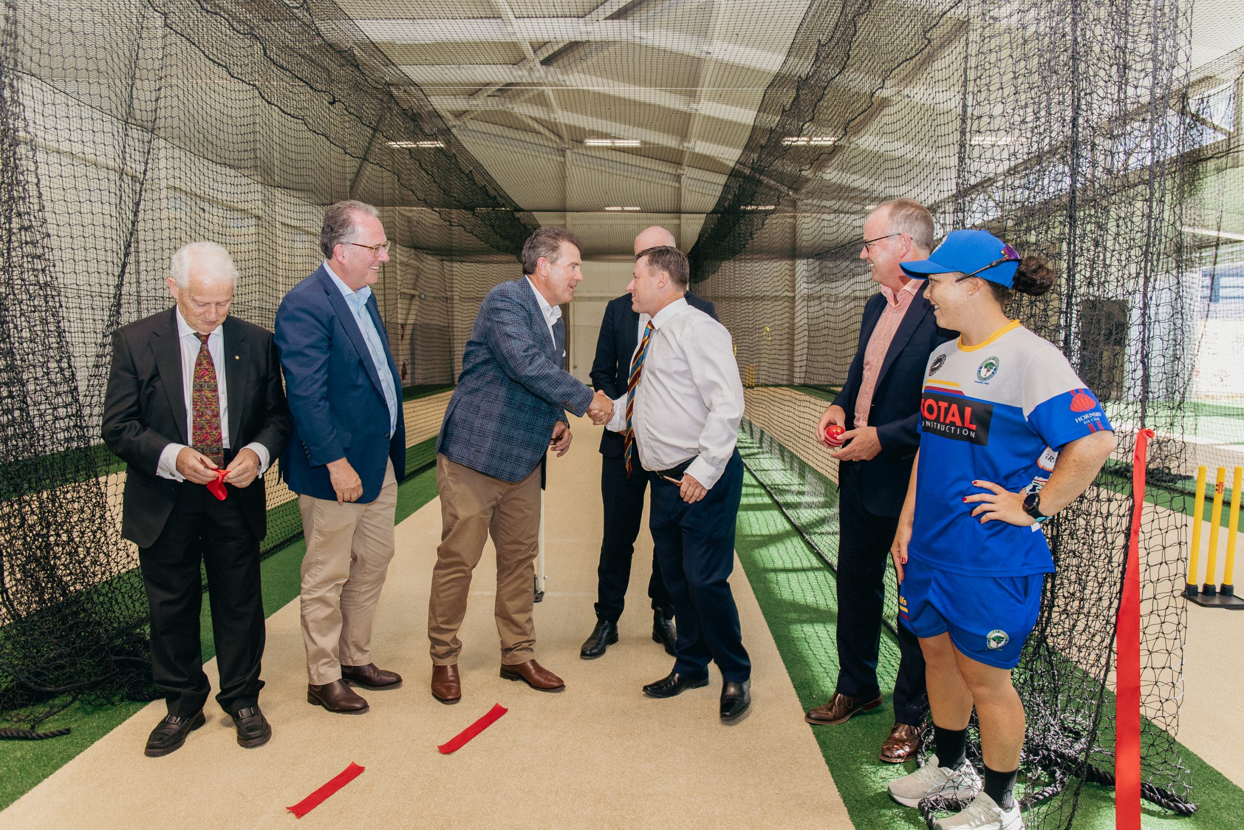 Mark Taylor Opens Million Dollar Indoor Cricket Centre in Waitara - Ku ...