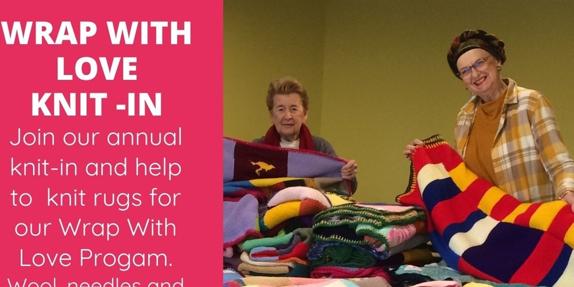 Knitting for Wrap with Love - Ku-ring-gai Living