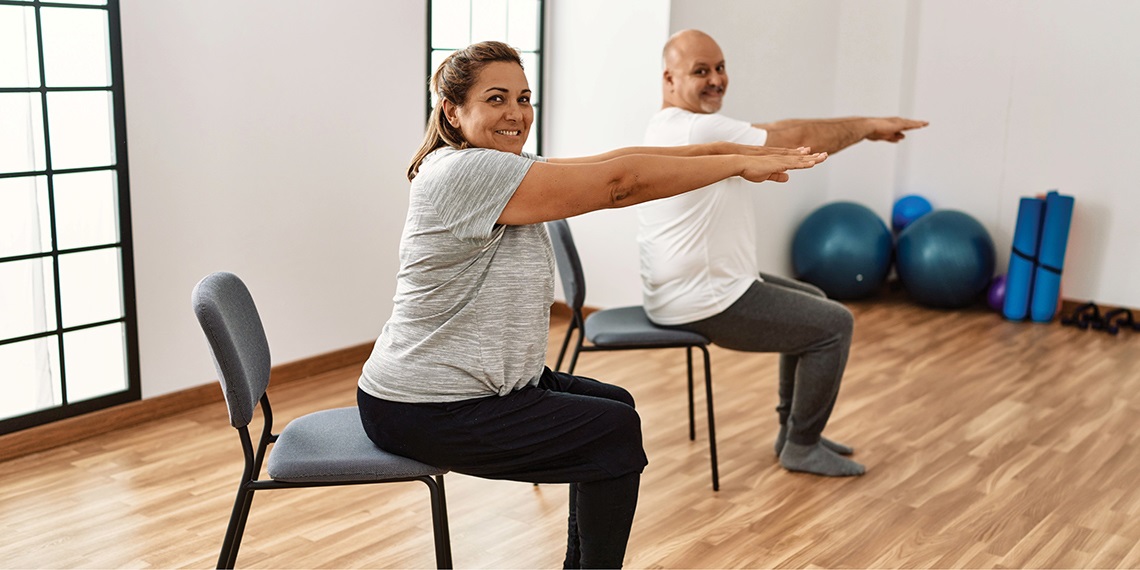 Chair yoga for seniors - Ku-ring-gai Living